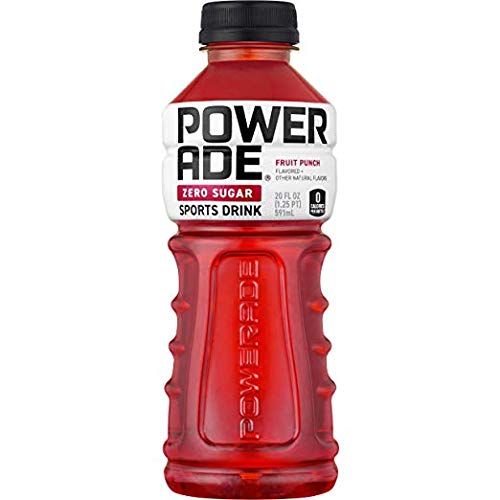 POWERADE Zero Red Fruit Punch, 20 Oz Bottle - Beverage for You