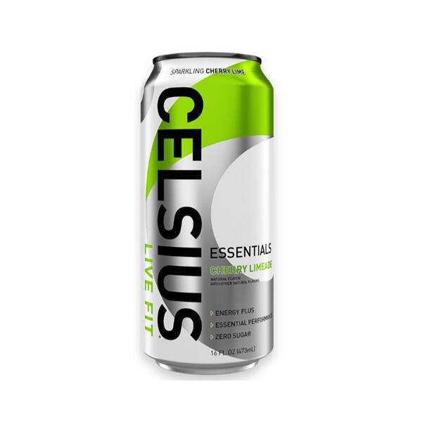 Celsius Essentials Cherry Limeade, 16 Oz Can - Beverage for You