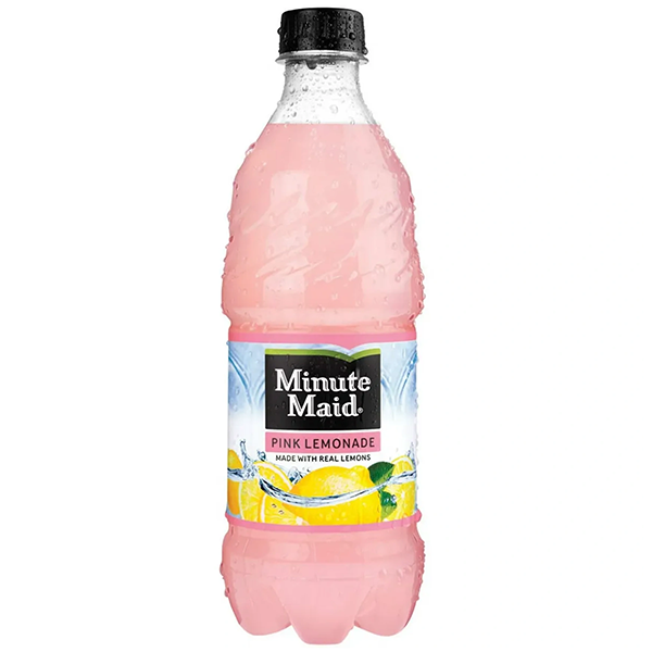 Minute Maid Pink Lemonade, 20 Oz Bottle - Beverage for You