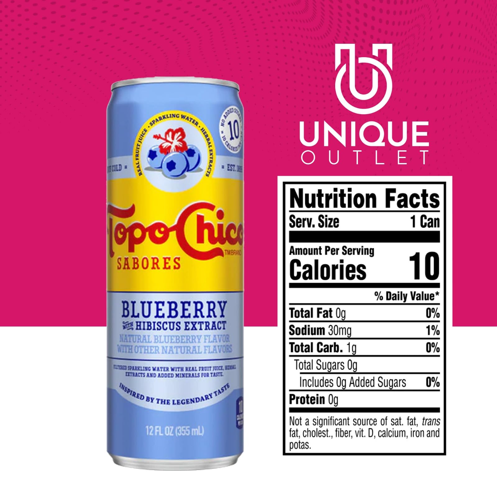 Topo Chico Blueberry Hibiscus: Refreshing Hard Seltzer On the Go ...