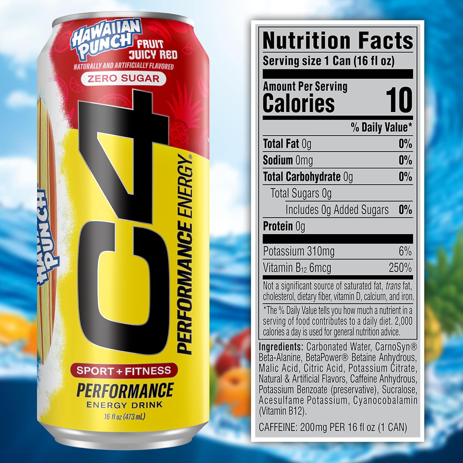 C4 Hawaiian Punch: Your Ultimate Refreshment in a Can