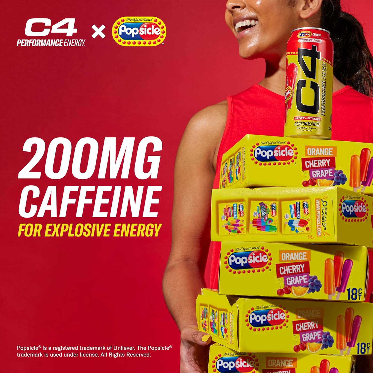 C4 Cherry Popsicle: Bold and Refreshing Energy Boost in a Can